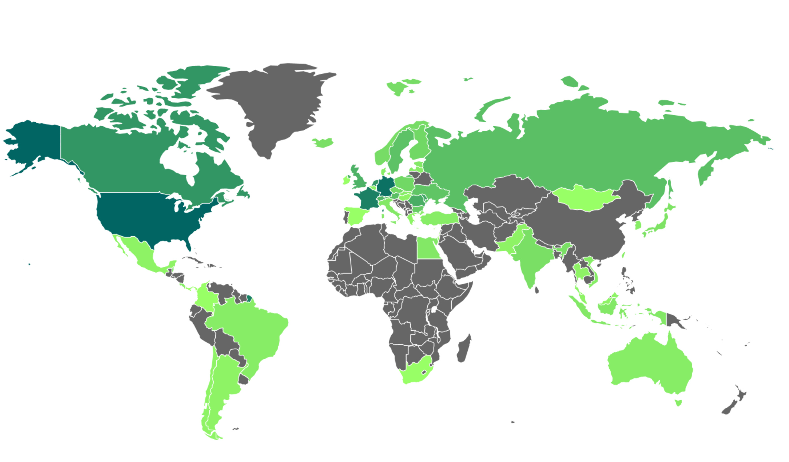 Tor Exit Nodes Located and Mapped