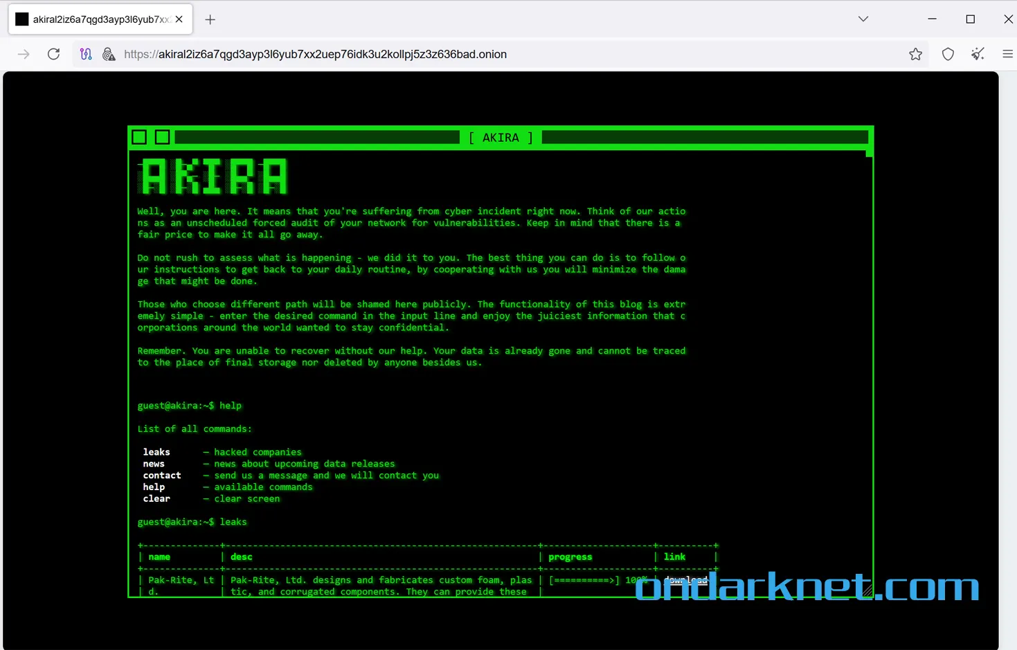 The ransomware gang Akira has published an unprecedented amount of ...